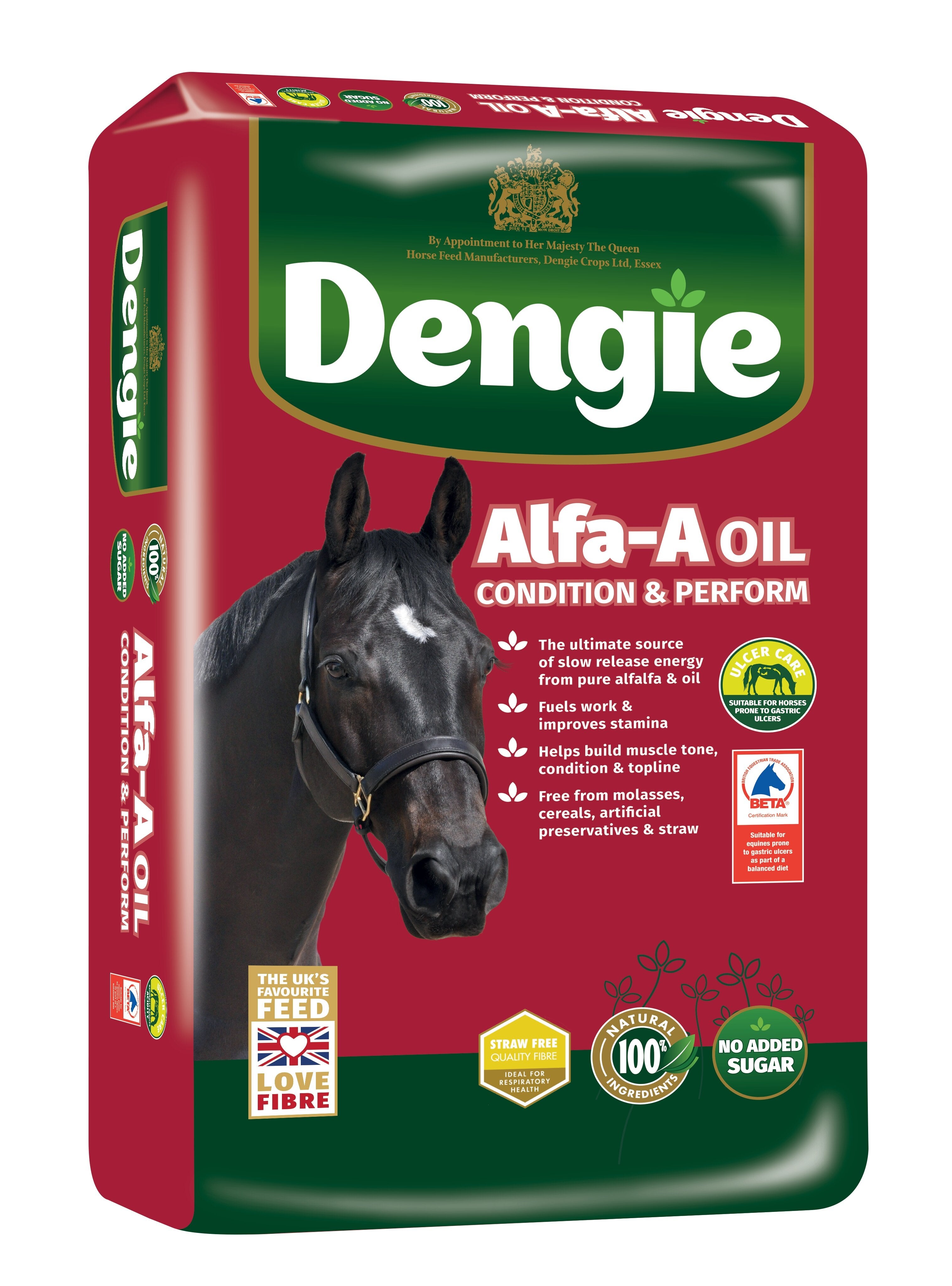 Dengie Alfa-A Oil (20kg) – High Energy Fibre Feed with Rapeseed Oil ...