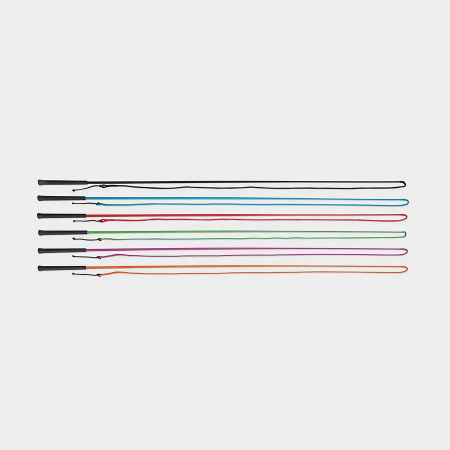 Shires Lunging Whip | 63″ Thread Stem Whip & Rubber Grip, Colour Range ...